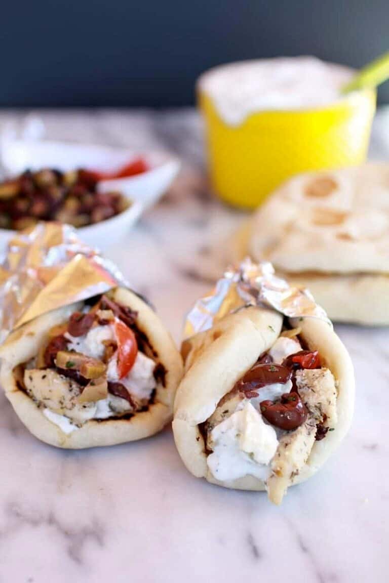 Greek Chicken Gyros - Half Baked Harvest