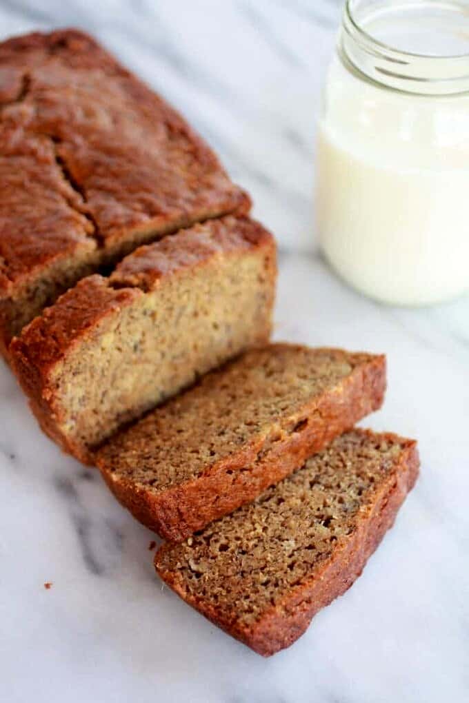 Whole Wheat Graham Cracker Banana Bread - Half Baked Harvest