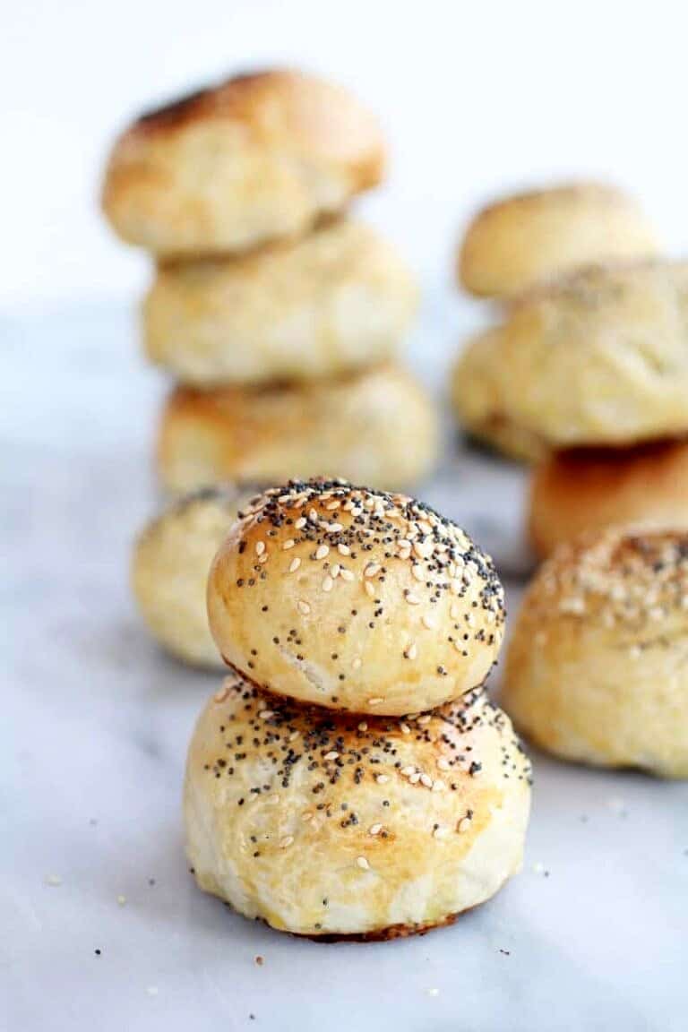 Everything Bagel Slider Buns - Half Baked Harvest