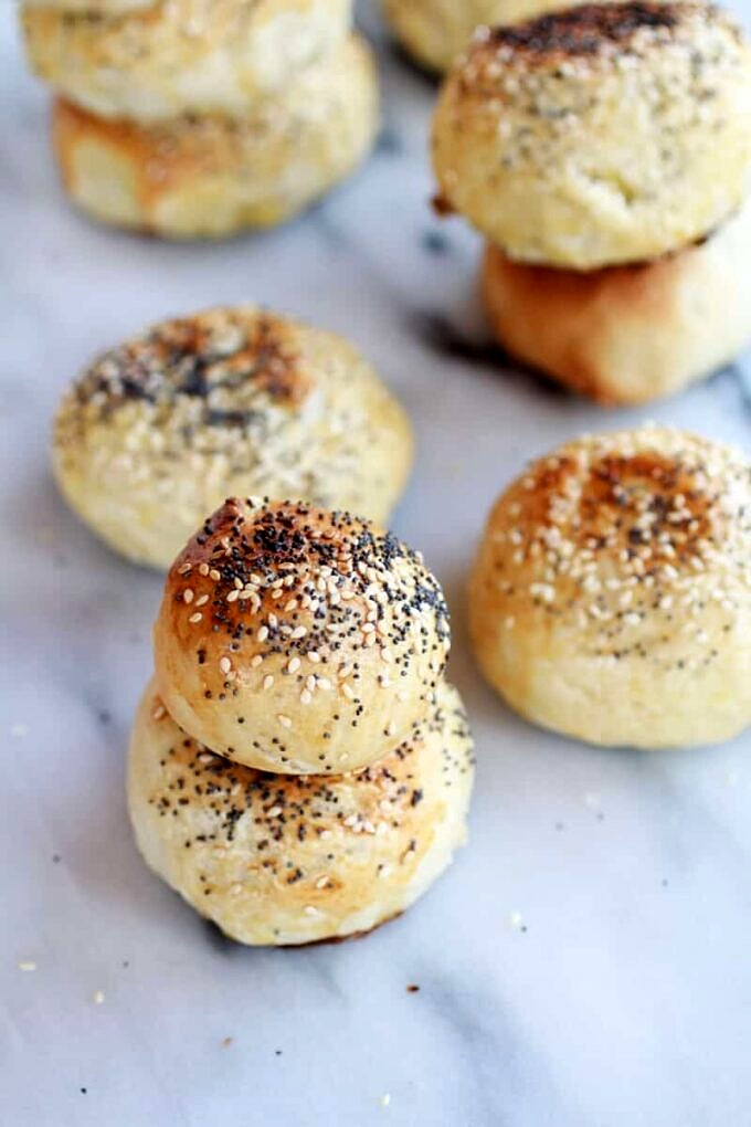 Everything Bagel Slider Buns - Half Baked Harvest
