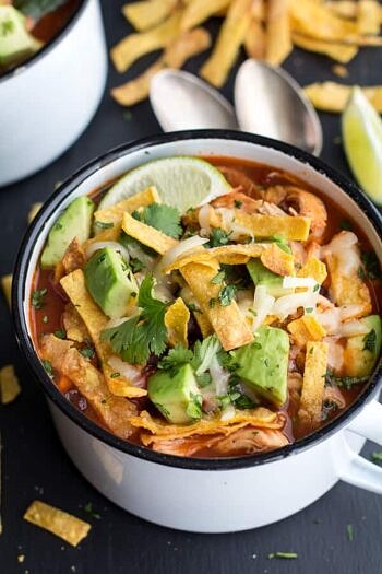 Seafood Gumbo + Herbs de Split Pea Soup + Chipotle Chicken Tortilla ...