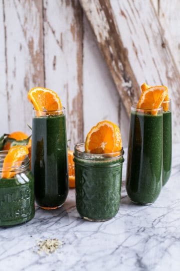 The Mean Green Smoothie | Half Baked Harvest
