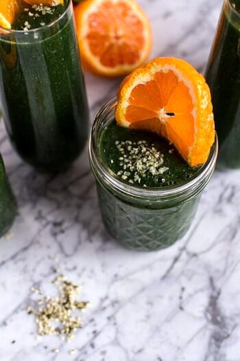 The Mean Green Smoothie | Half Baked Harvest