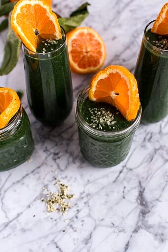 The Mean Green Smoothie | Half Baked Harvest