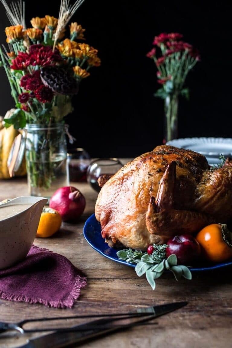Herb and Butter Roasted Turkey | Half Baked Harvest