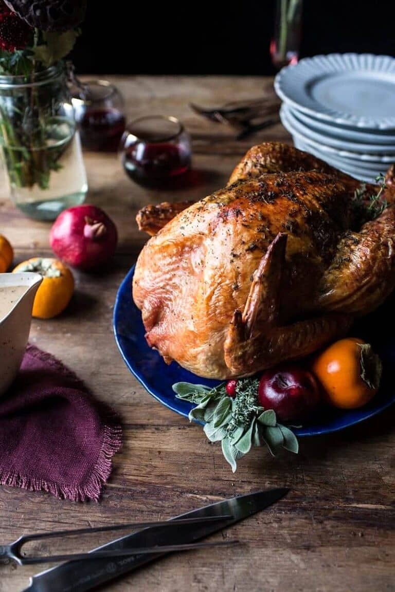 Herb and Butter Roasted Turkey | Half Baked Harvest