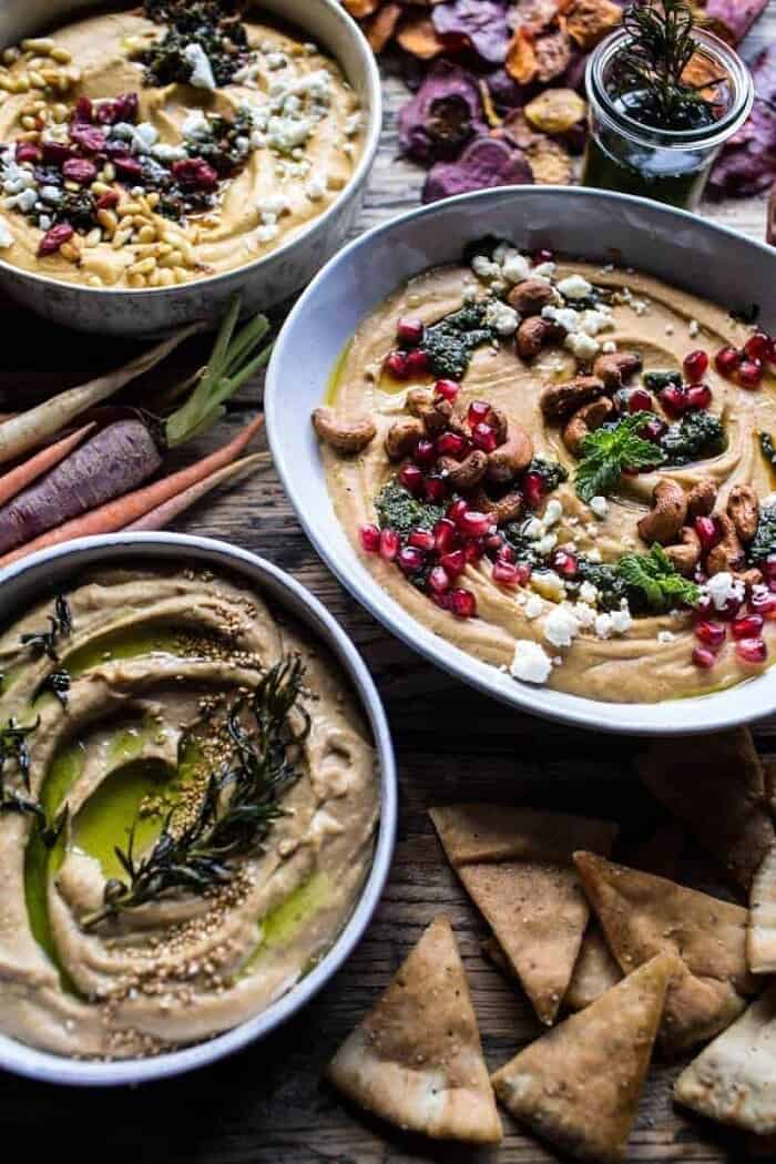 The Big Holiday Hummus Board