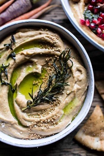The Big Holiday Hummus Board