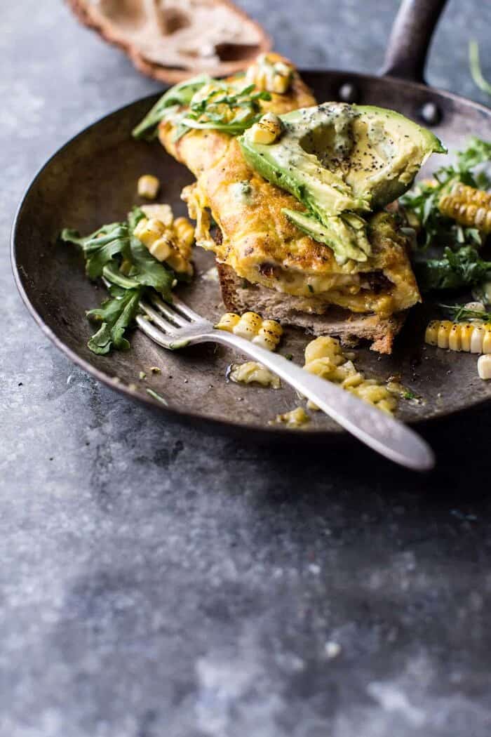 Simple California Style Omelet. - Half Baked Harvest