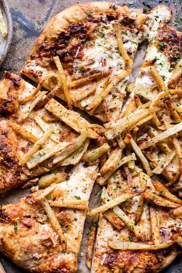 French Fry Cheese Pizza. - Half Baked Harvest
