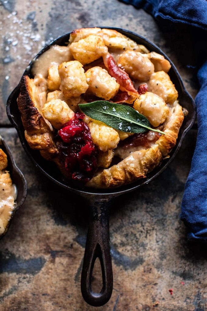 Thanksgiving Turkey Hot Dish. - Half Baked Harvest