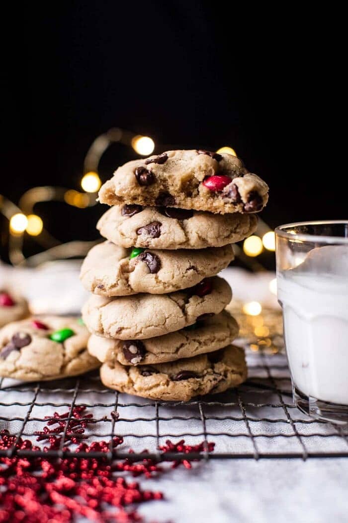 Christmas Chocolate Chip Cookies. - Half Baked Harvest