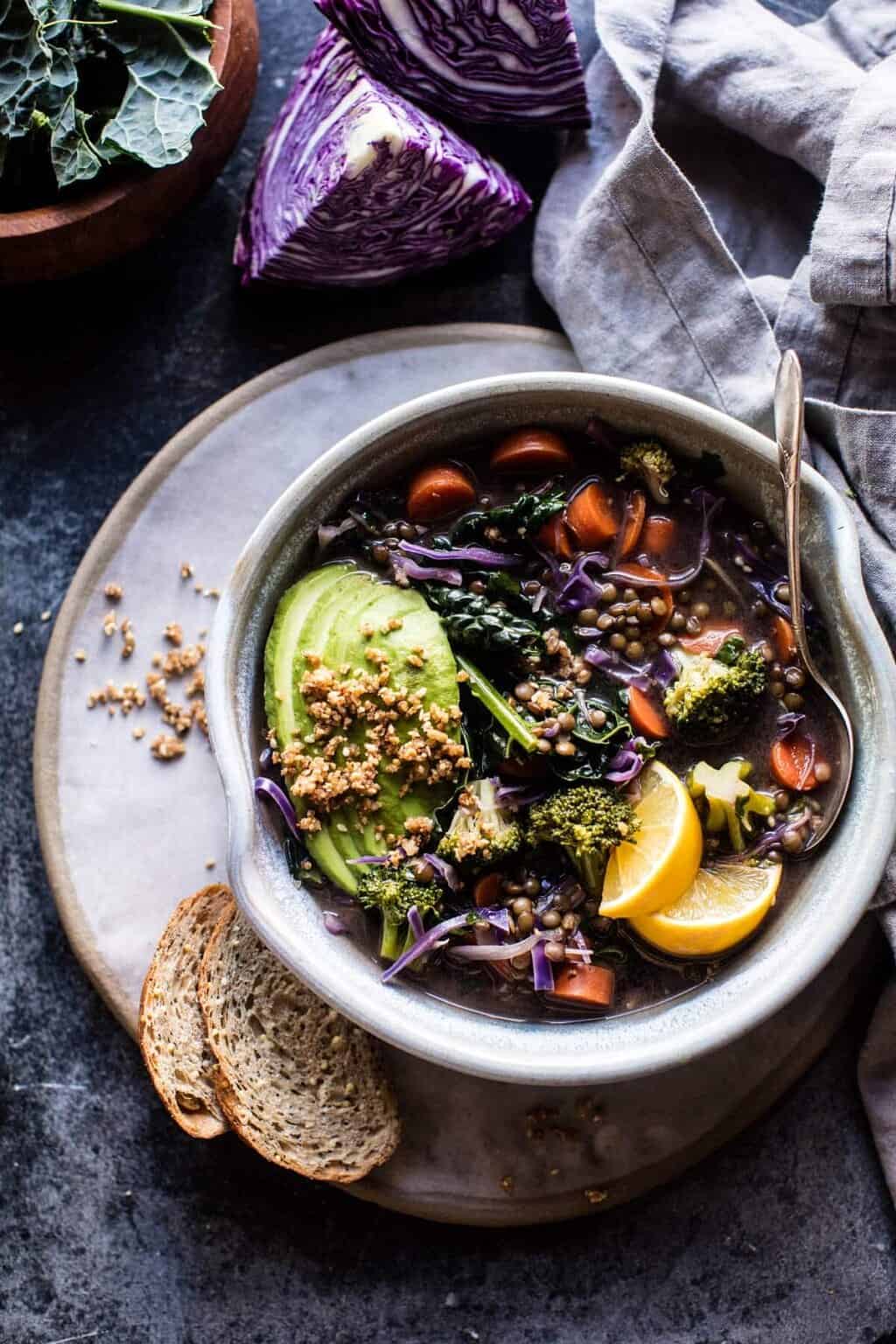 Mean Green Detox Vegetable Soup. - Half Baked Harvest