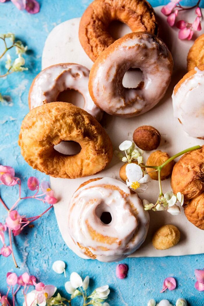 Easy Lemon Ricotta Old Fashioned Doughnuts. - Half Baked Harvest