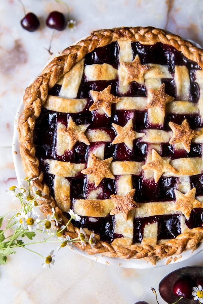 Mulled Cherry Bomb Pie