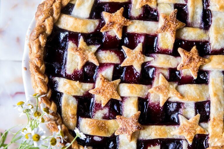 Mulled Cherry Bomb Pie