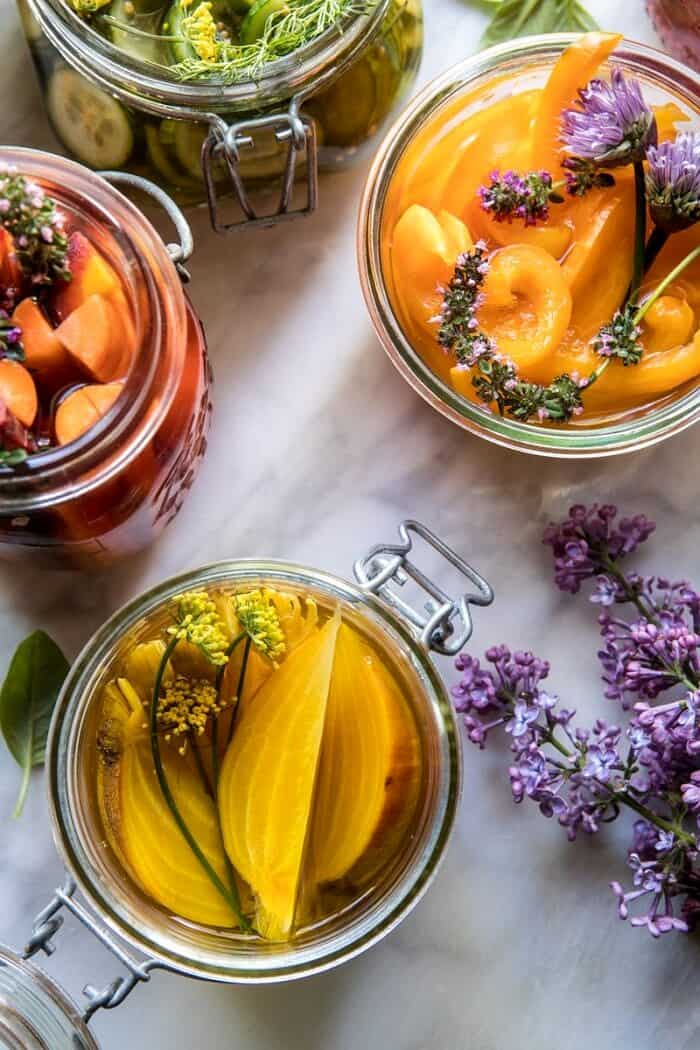 Quick Pickled Veggies. - Half Baked Harvest