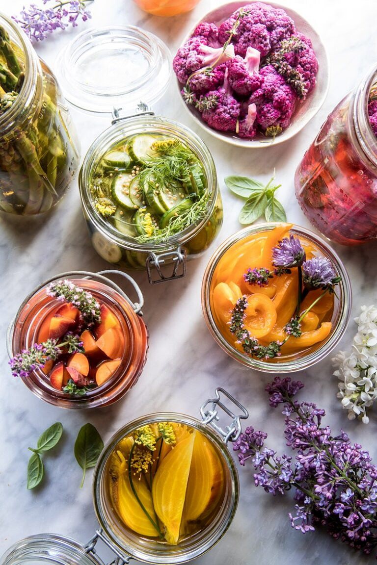 Quick Pickled Veggies. - Half Baked Harvest