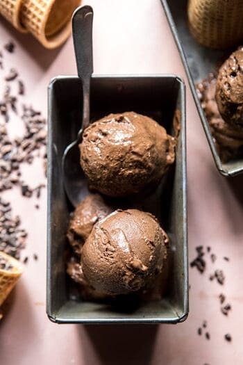 6 Ingredient Chocolate Coffee Nice Cream. - Half Baked Harvest
