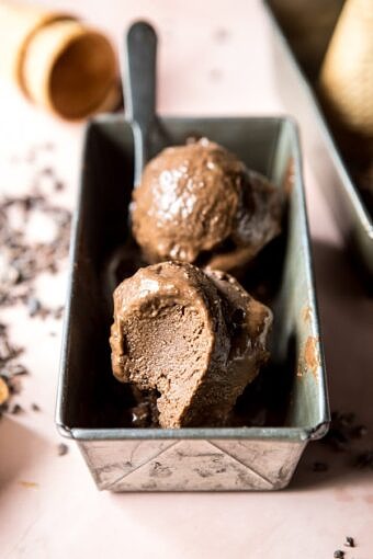 6 Ingredient Chocolate Coffee Nice Cream. - Half Baked Harvest
