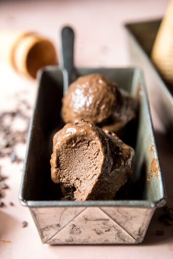 6 Ingredient Chocolate Coffee Nice Cream. - Half Baked Harvest