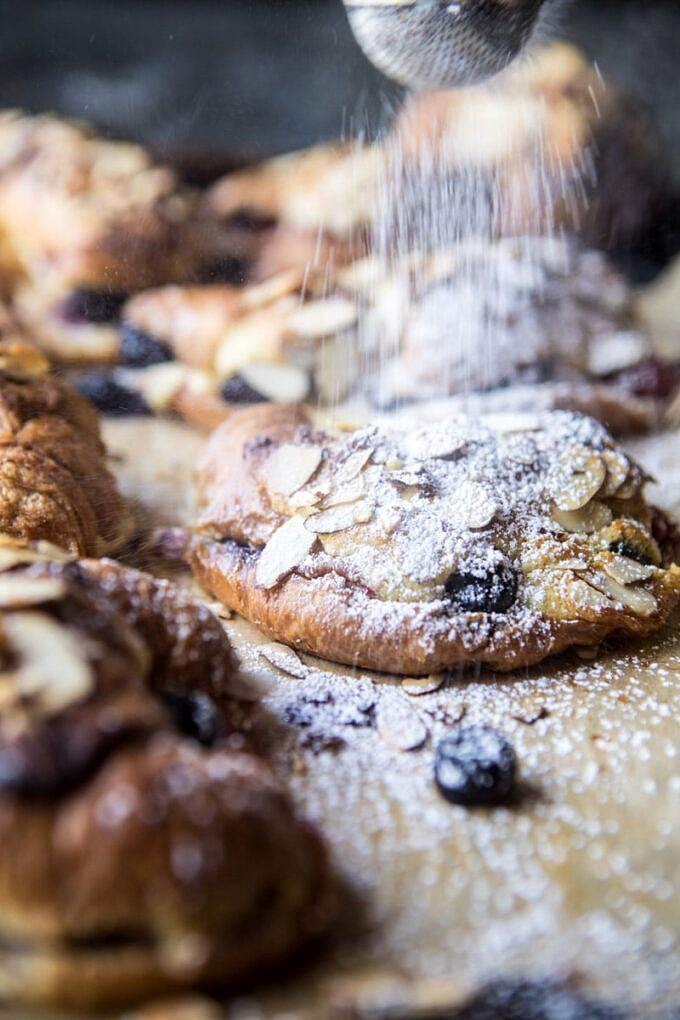 Mixed Berry Almond Croissants. - Half Baked Harvest
