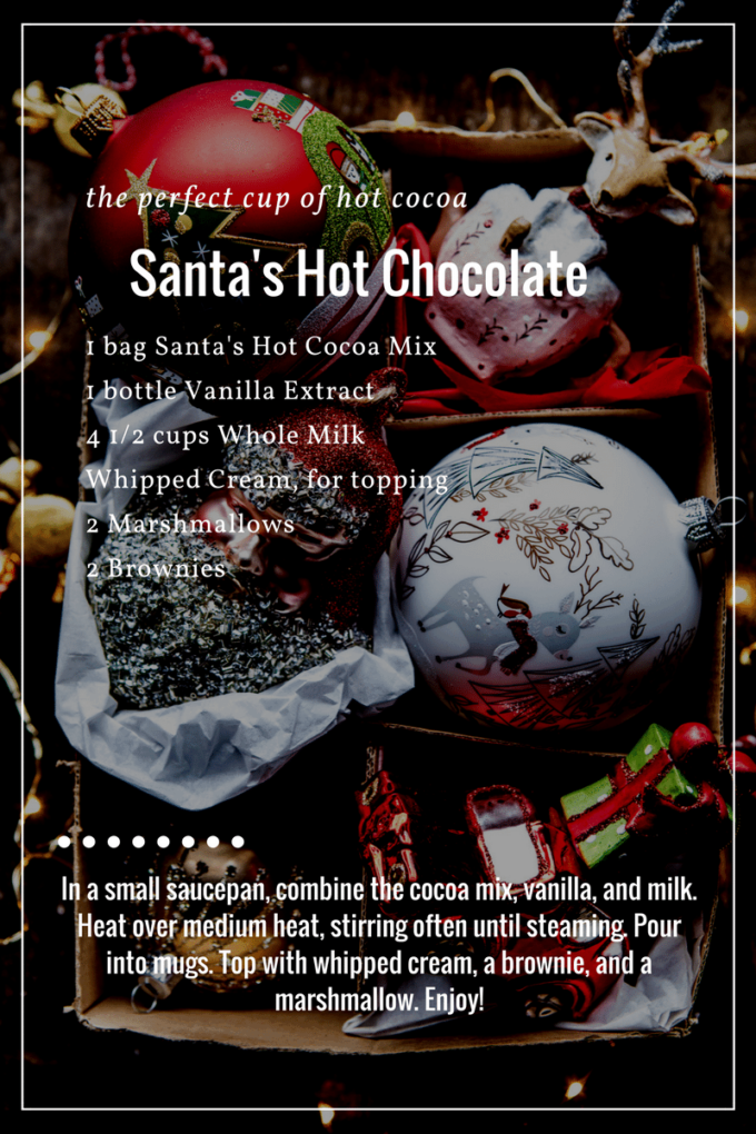 Santa's Hot Chocolate Cookbook Gift Box. - Half Baked Harvest