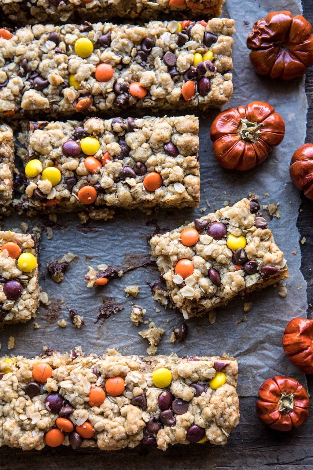 Monster Oatmeal Chocolate Chip Cookie Bars. - Half Baked Harvest