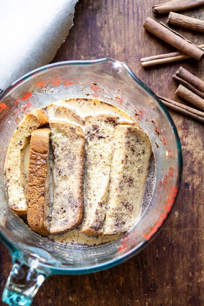 Cinnamon Sugar French Toast Sticks. - Half Baked Harvest