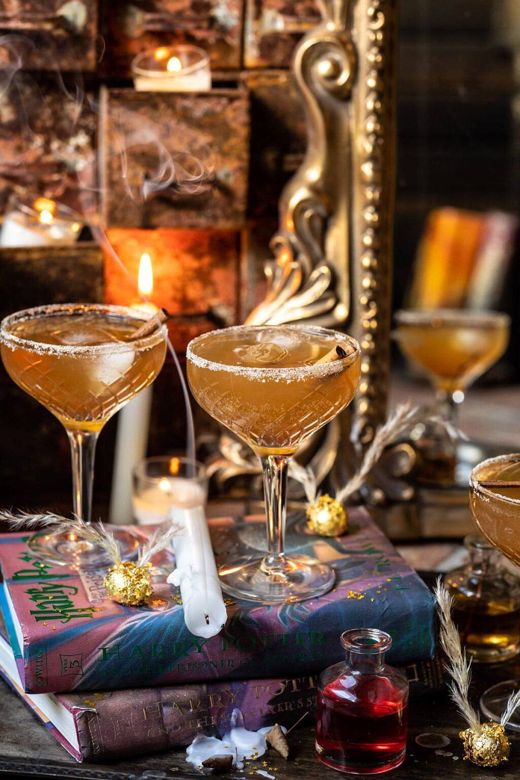 The Golden Snitch Cocktail. - Half Baked Harvest