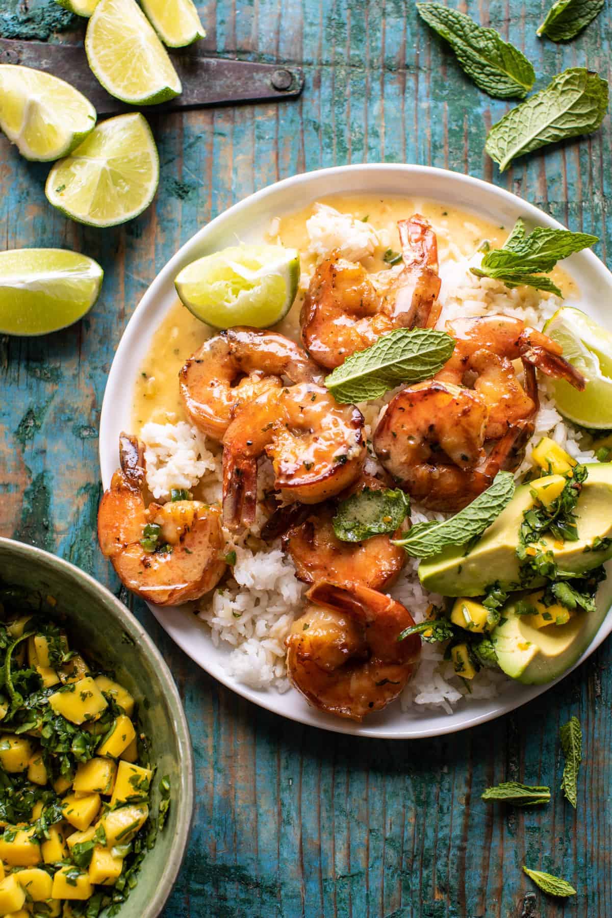 20 Minute Honey Garlic Butter Shrimp. - Half Baked Harvest