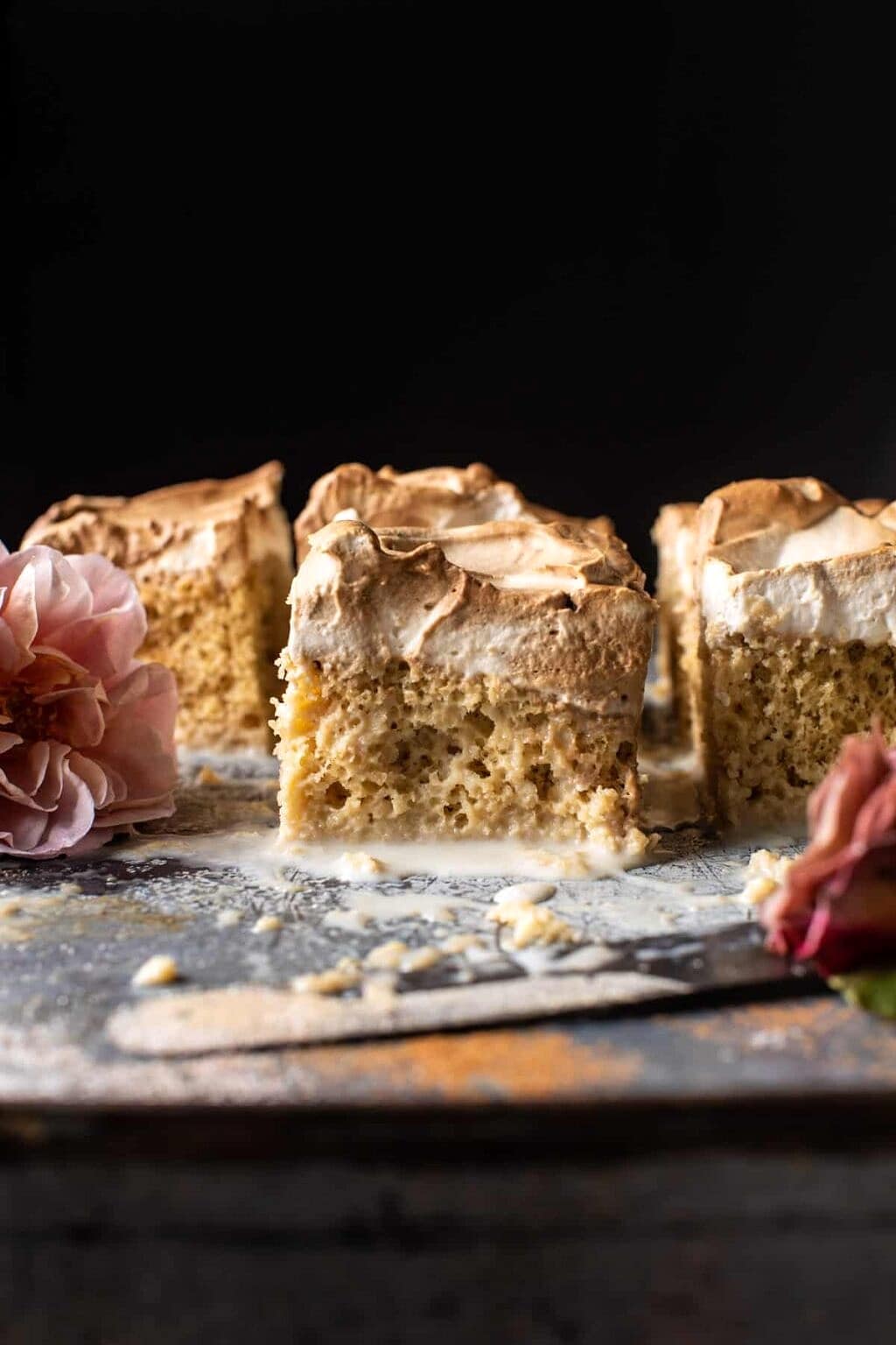 Dirty Horchata Tres Leches Cake. - Half Baked Harvest