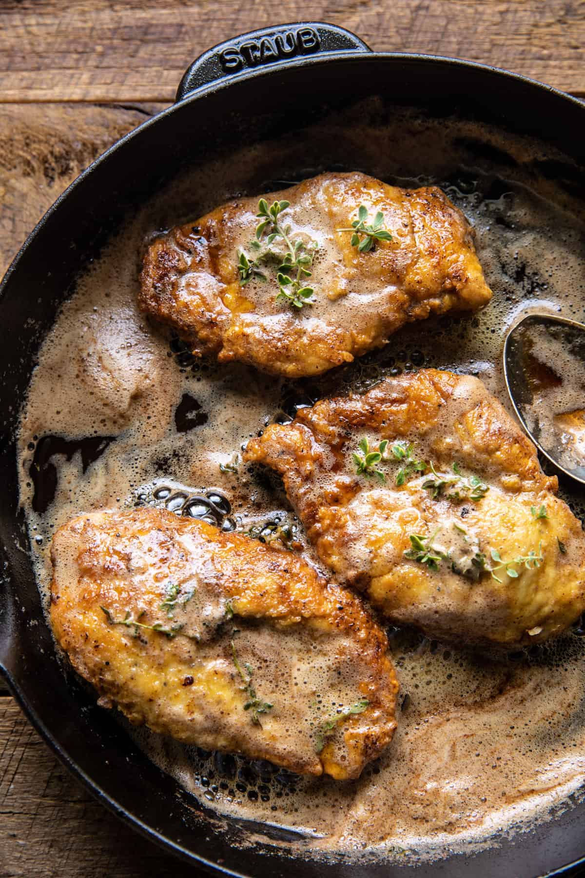 20 Minute Florentine Butter Chicken with Burst Cherry Tomatoes. - Half ...