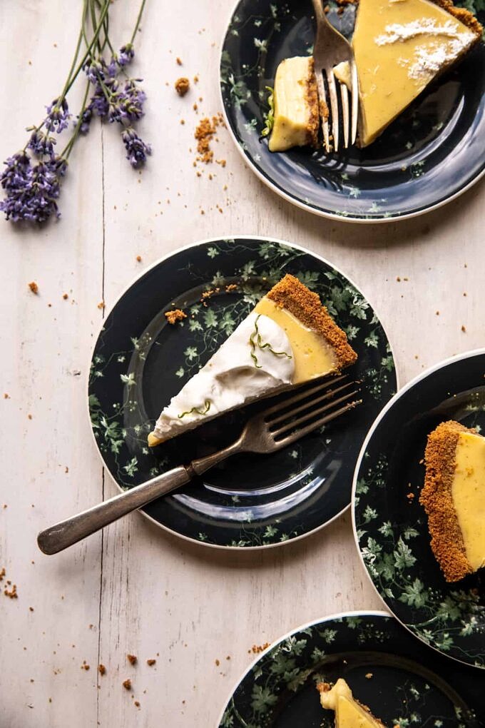Double Stuffed Vanilla Key Lime Pie. - Half Baked Harvest