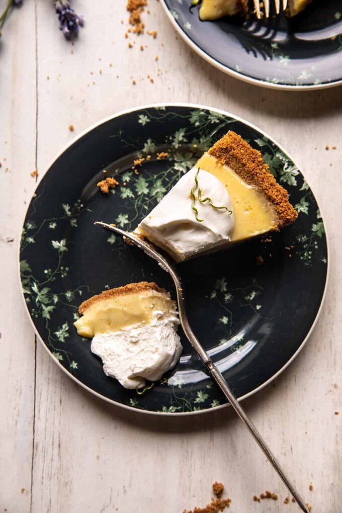 Double Stuffed Vanilla Key Lime Pie. - Half Baked Harvest