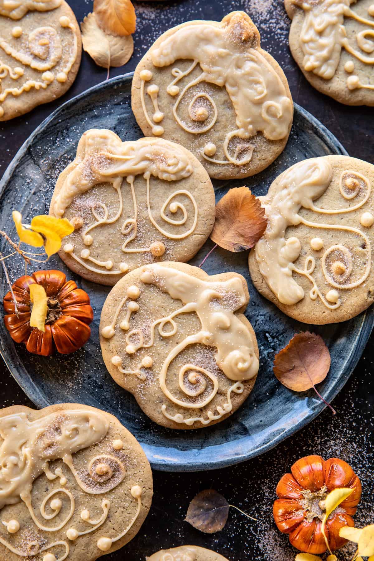 Glazed Brown Sugar Maple Cookies. - Half Baked Harvest