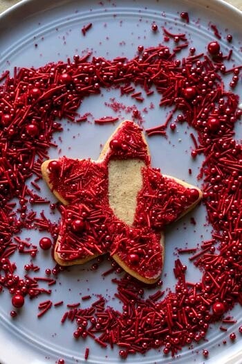 The Santa Clause Cookies. - Half Baked Harvest