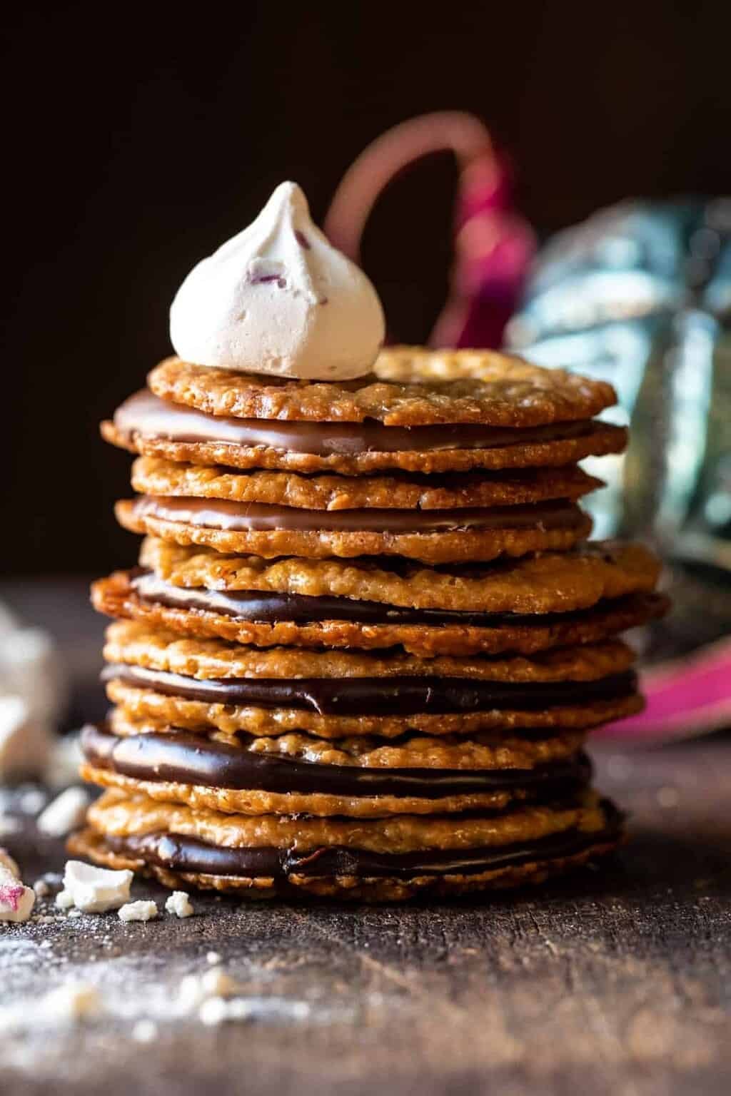 Easy Hot Chocolate Lace Cookies. - Half Baked Harvest