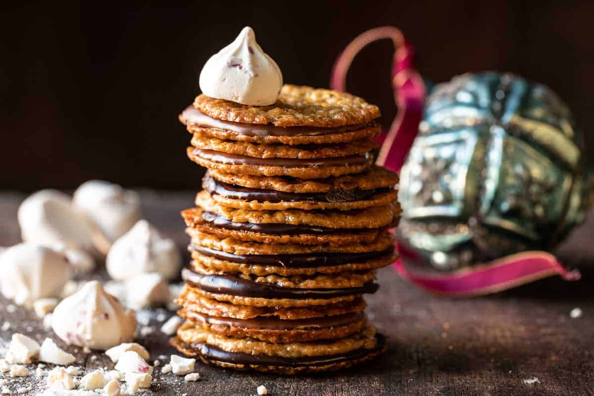 Easy Hot Chocolate Lace Cookies. - Half Baked Harvest