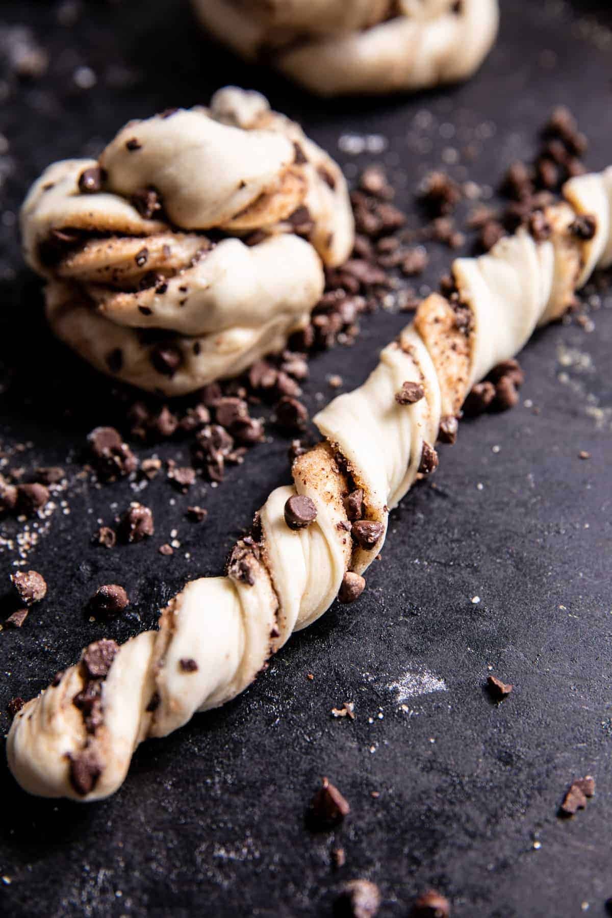 Easy Chocolate Cinnamon Crunch Knots. - Half Baked Harvest