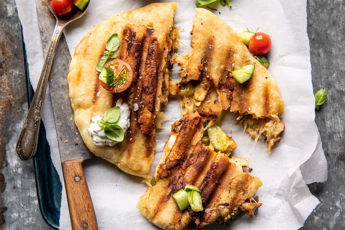 Panini Style Chicken Gyros. - Half Baked Harvest