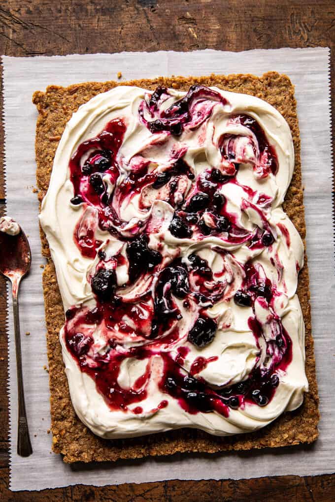 Simple Strawberry and Cream Rye Pretzel Tart. - Half Baked Harvest