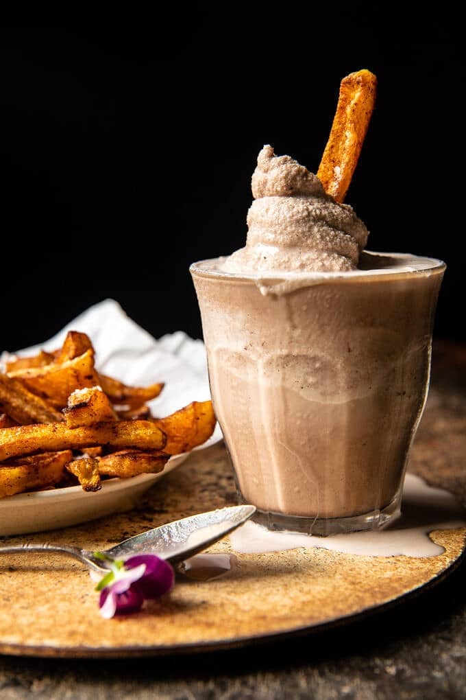 Homemade Chocolate Frosty. - Half Baked Harvest
