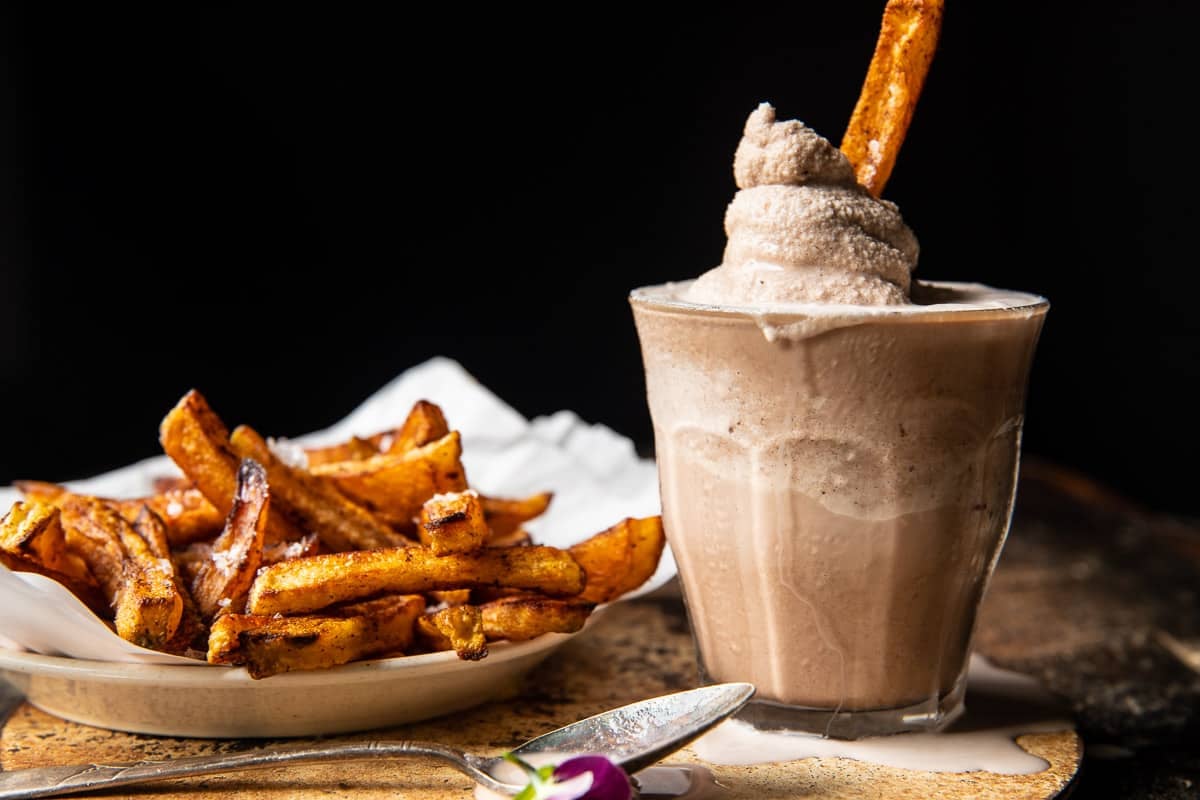 Homemade Chocolate Frosty. - Half Baked Harvest