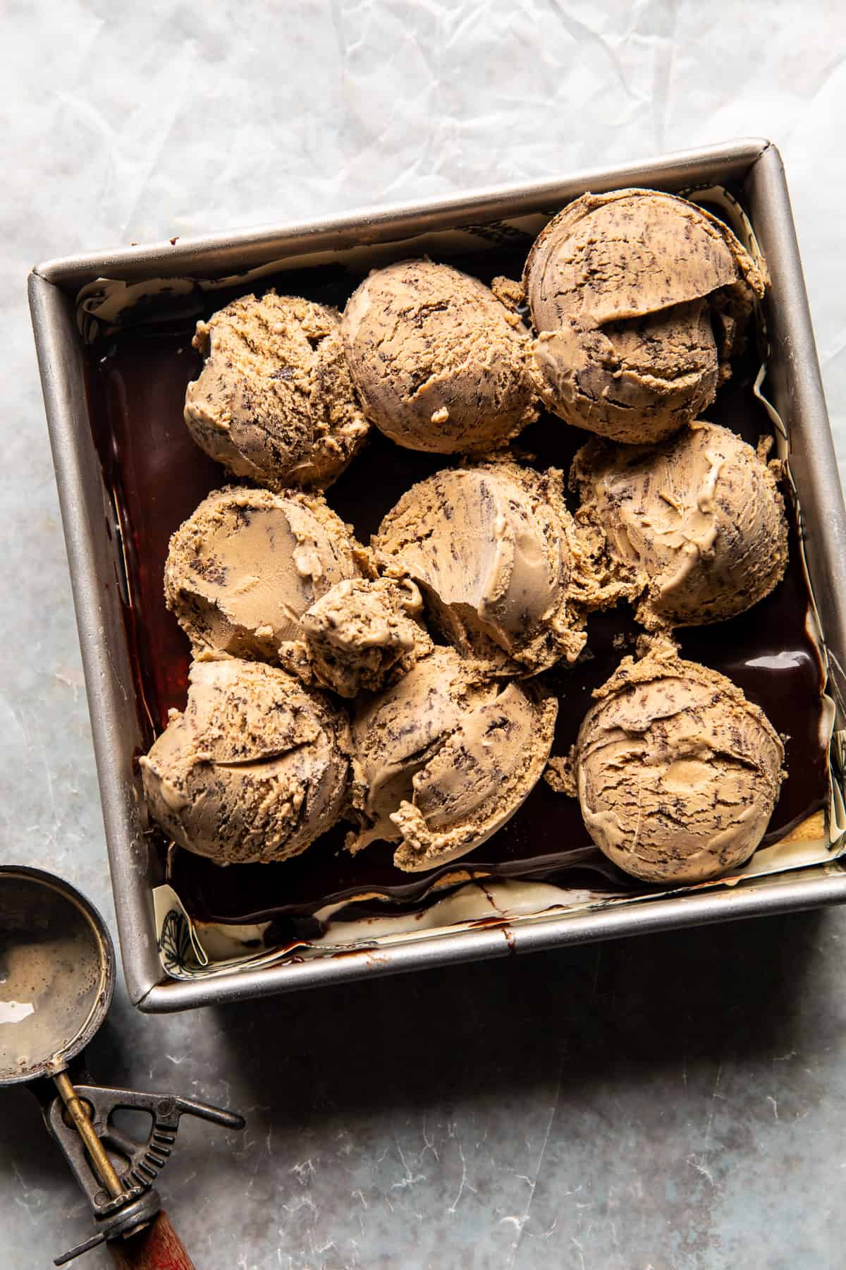 Coffee and Fudge Ice Cream Cake. - Half Baked Harvest