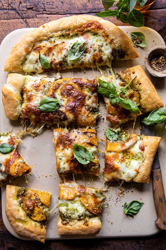 Rosemary Roasted Butternut Squash Pizza. - Half Baked Harvest