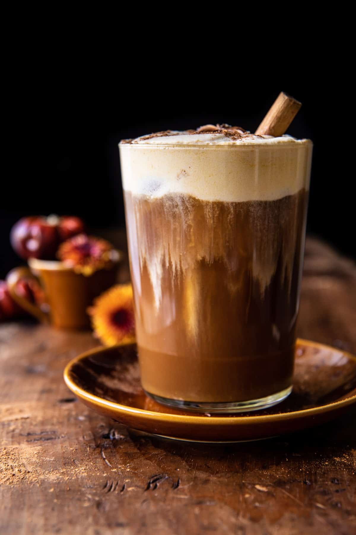 Vanilla Chai Pumpkin Cream Cold Brew. - Half Baked Harvest