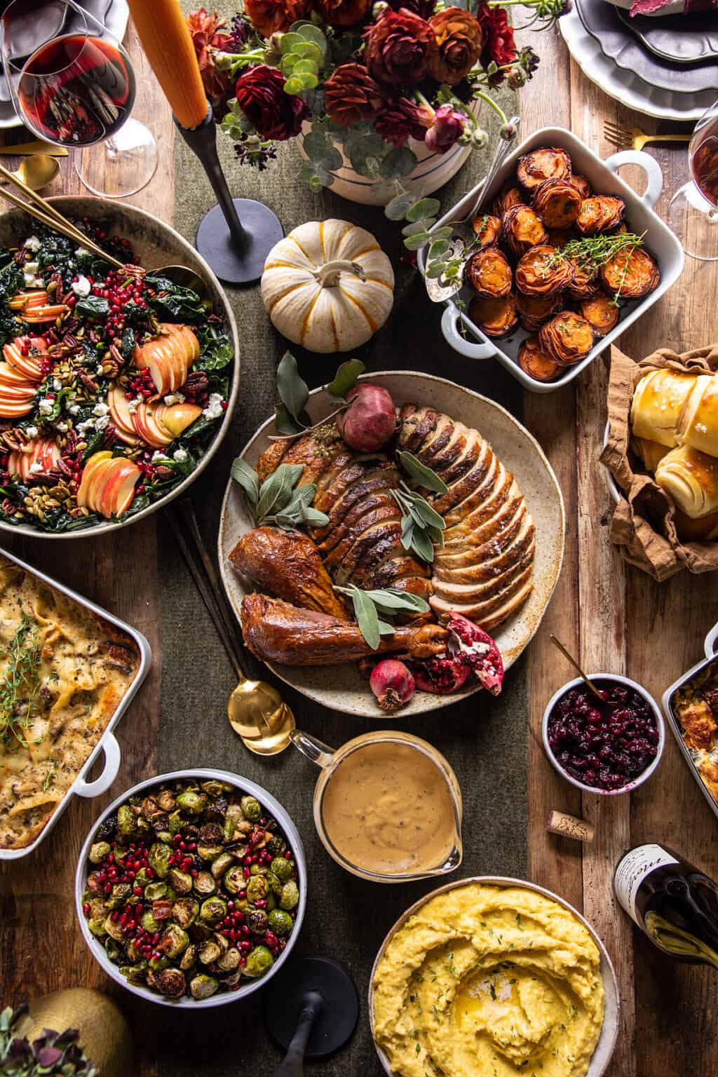 Our 2021 Thanksgiving Menu and Guide - the make ahead menu. - Half ...