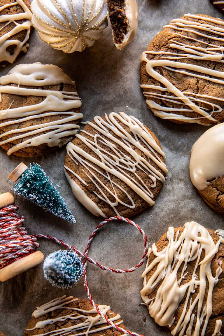 Brown Sugar Maple Ginger Cookies. - Half Baked Harvest