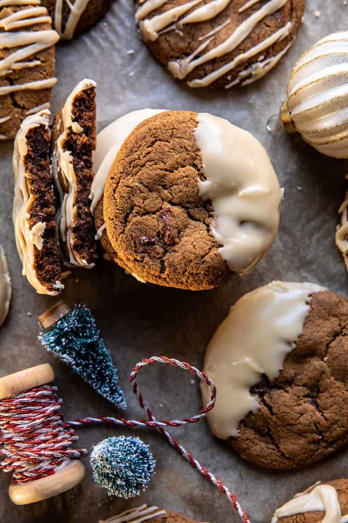 Brown Sugar Maple Ginger Cookies. - Half Baked Harvest